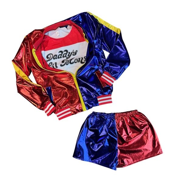 Costumes | New Kids Colorful Costume 3 Pc Set With Jacket And Shorts ...